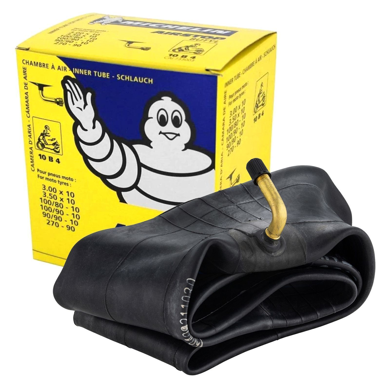 Inner Tube MICHELIN Airstop Butyl 3.00/3.50/90'90/100'80/100'90-10 ...