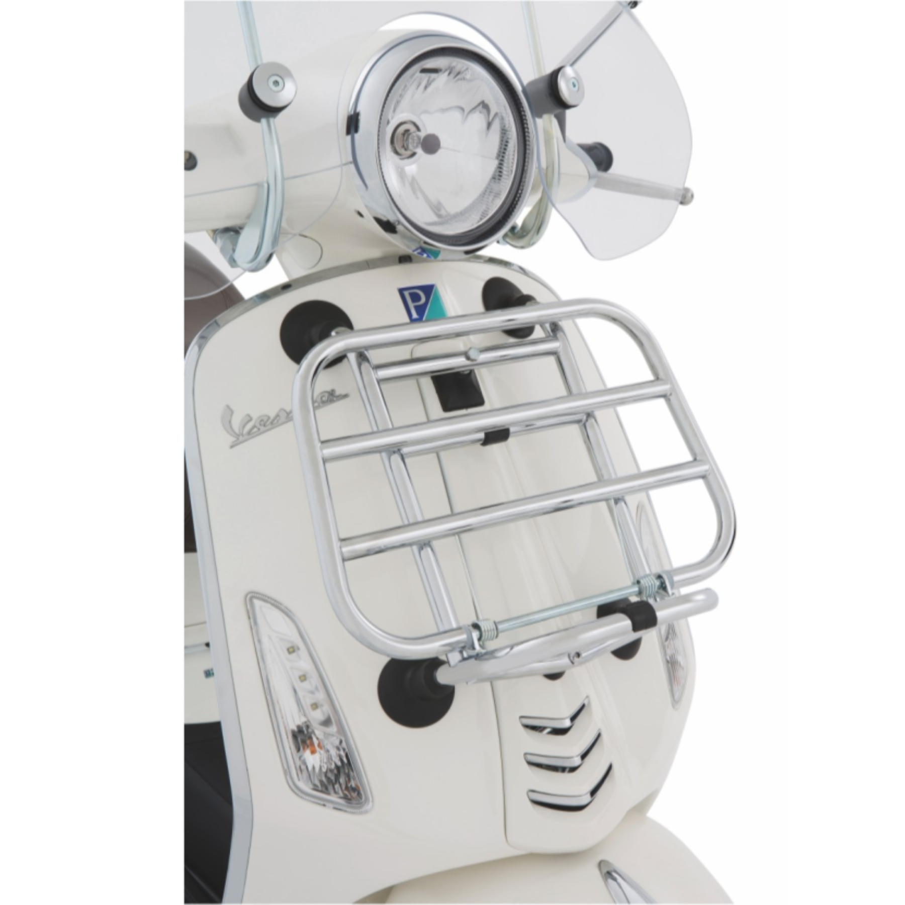 Vespa Original Chromed Front Rack for the Primavera and Sprint – Vespa ...
